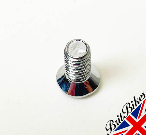 TANK BADGE SCREW 8MM CHROME - TRIUMPH T100 T120 T140 T150 - 82-7888 ...