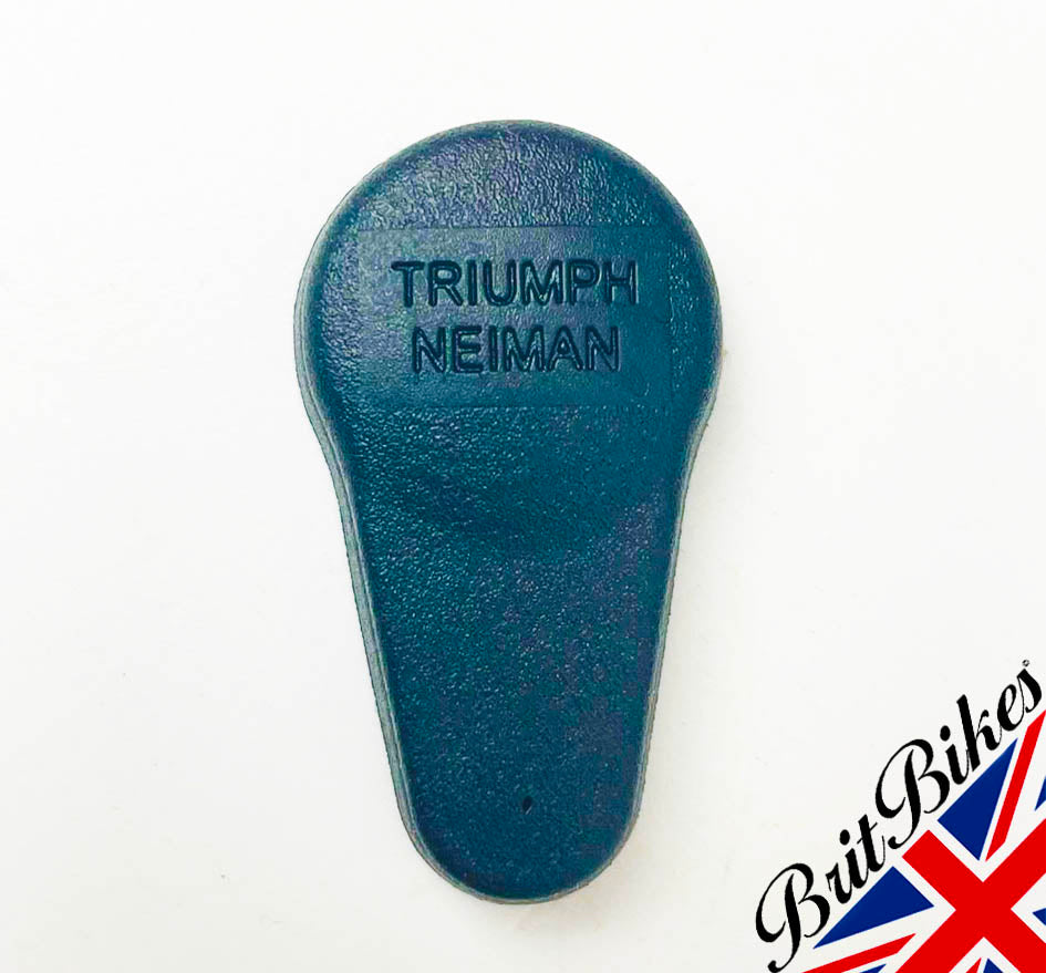 TRIUMPH T20 5T 6T T120 NEIMAN FORK STEERING LOCK RUBBER COVER UNIT TWI ...