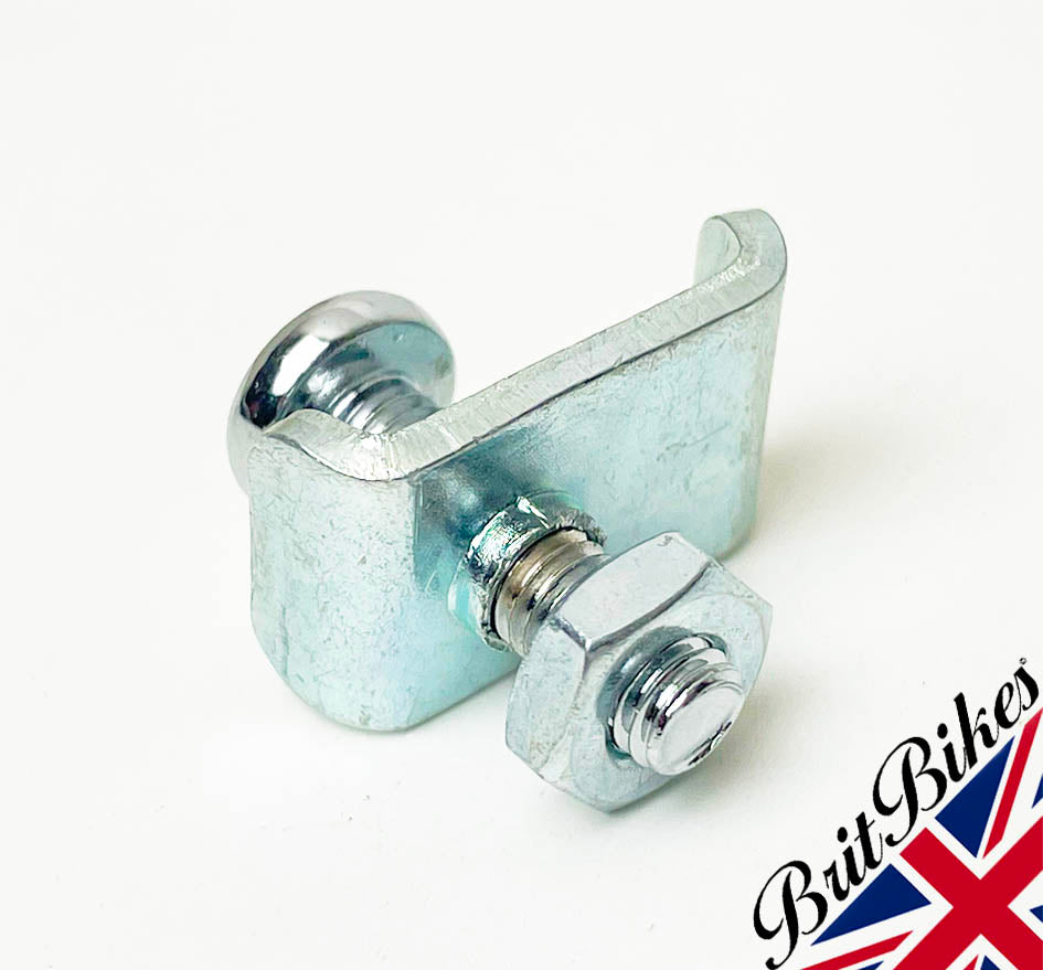 LUCAS HEADLAMP CHROME RIM FIXING FASTENER CLIP SCREW BSA TRIUMPH NORTO ...