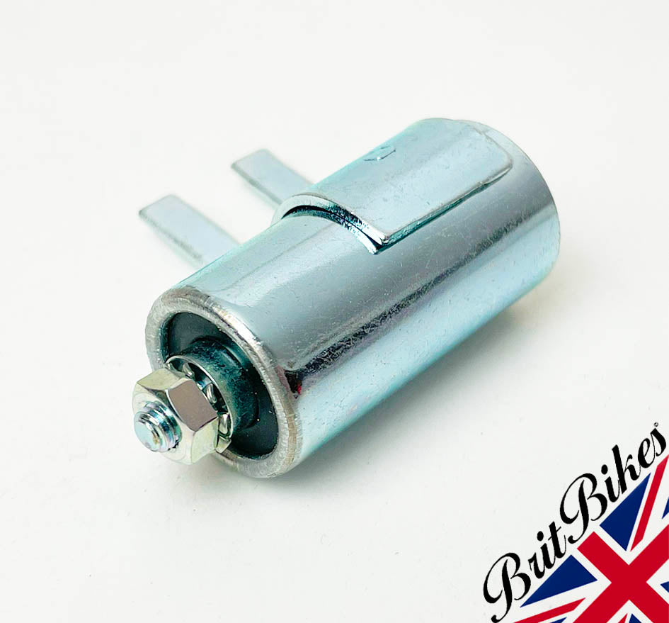 GENUINE LUCAS CONDENSER - BSA & TRIUMPH T140 BONNEVILLE TR25 TROPHY ...