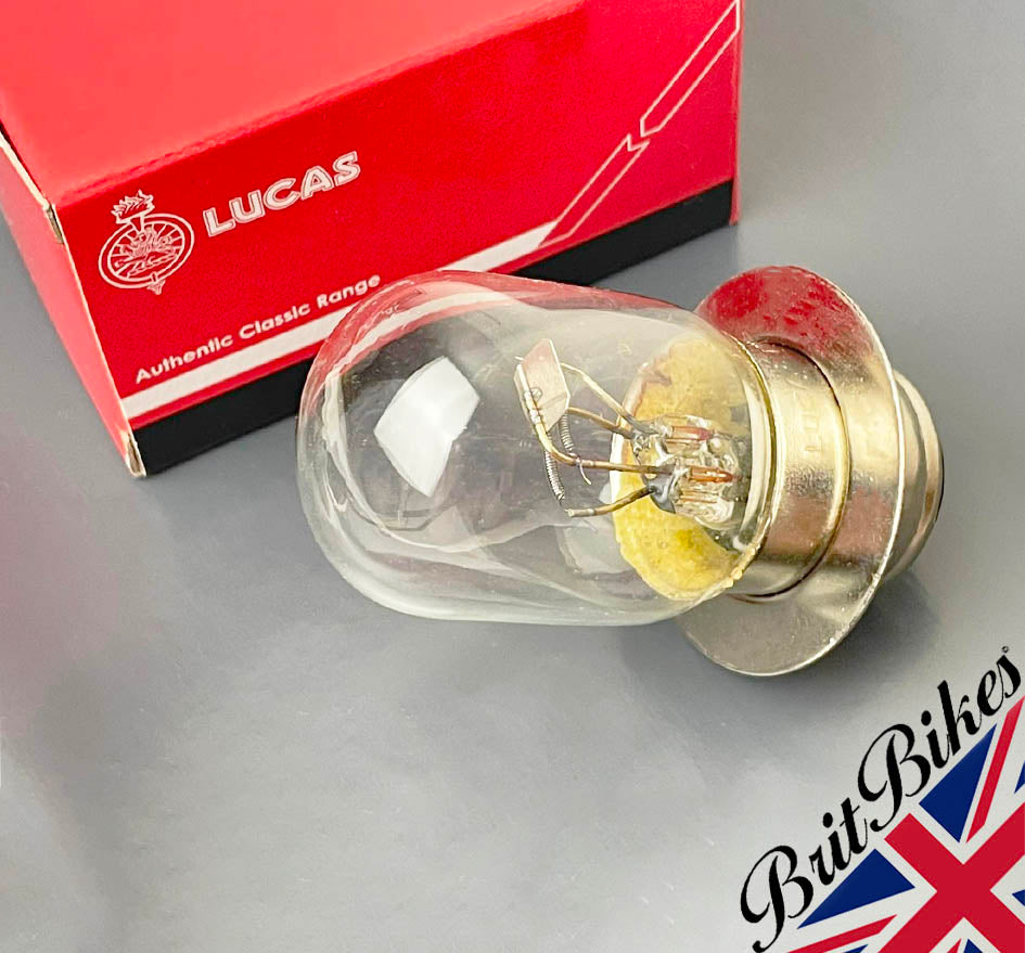 GENUINE LUCAS MOTORCYCLE BULB 12V 50/40W P36D BRITISH PRE FOCUS BPF ...