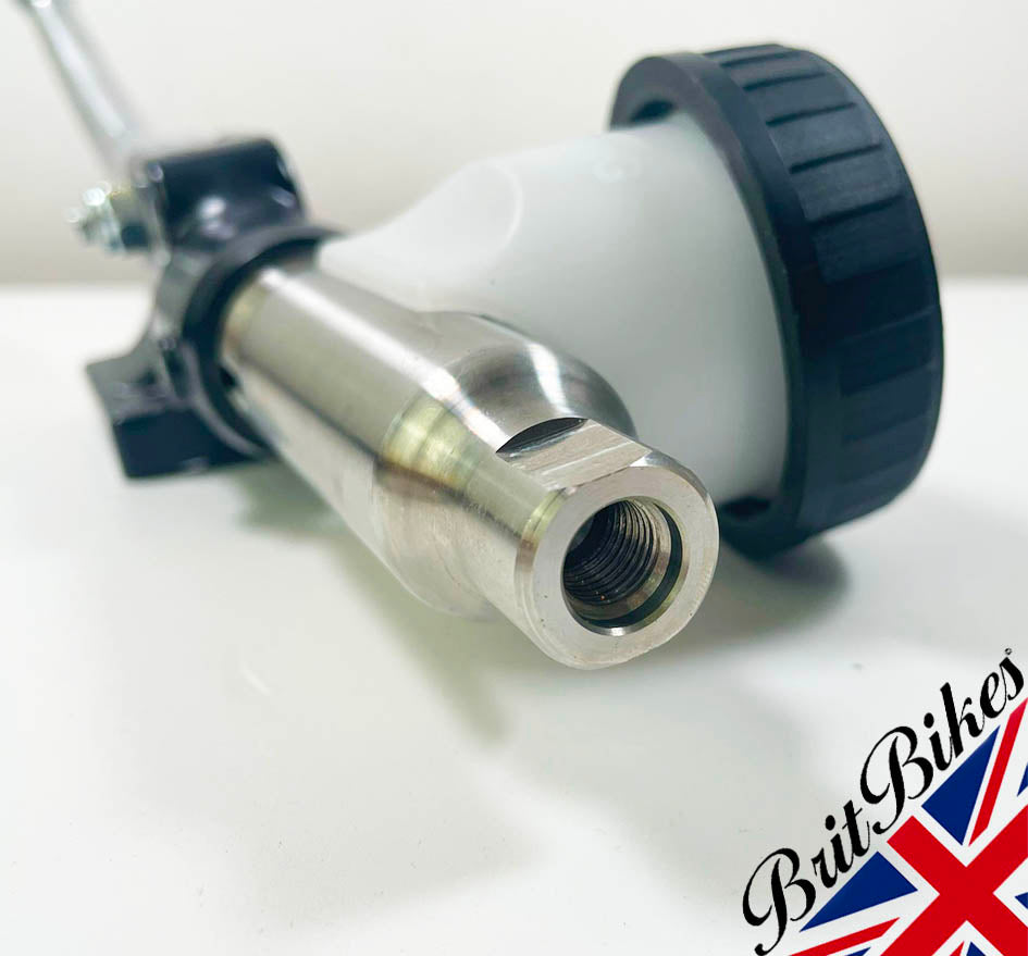 GIRLING FRONT BRAKE MASTER CYLINDER STAINLESS STEEL TRIUMPH T140 TR7 T ...
