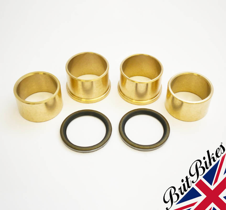 BSA FORK BUSH AND SEAL KIT FOR BSA C15 B40 STAR - MADE IN ENGLAND ...