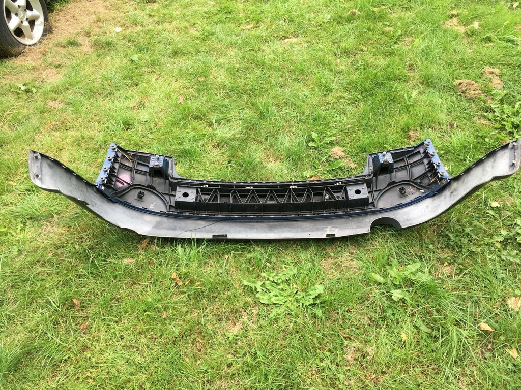 AUDI A4 B6 2001-06 SALOON REAR BUMPER DENIM BLUE LZ5W WITH PARKING SEN ...