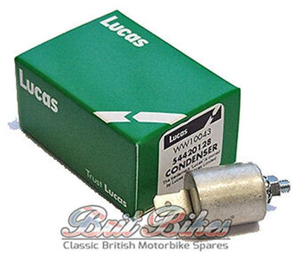 GENUINE LUCAS CONDENSER - TRIUMPH T120 UNIT T140 T150 T160 TRIDENT - 5 ...