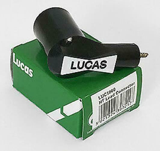 GENUINE LUCAS LUC1000 SPARK PLUG CAP - SUPPRESSED HT LEAD BSA NORTON T ...