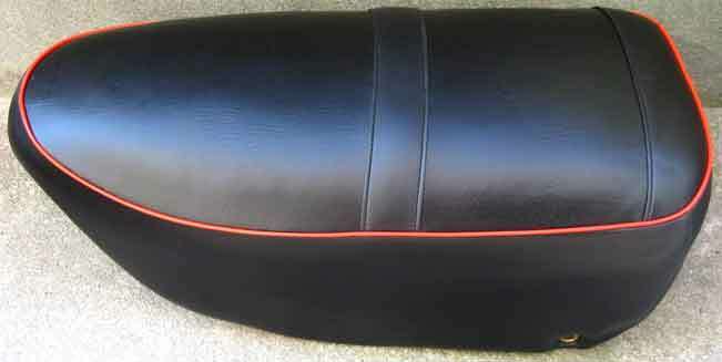 MATCHLESS DUAL SEAT G3LS G80S TWIN G9 G11 PRE 1956 - RED PIPING - 02-1 ...