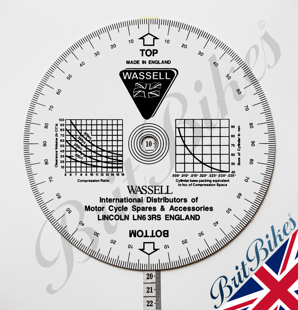ENGINE TIMING DISC IGNITION & CAM TOOL BSA NORTON TRIUMPH CLASSIC BIKE ...