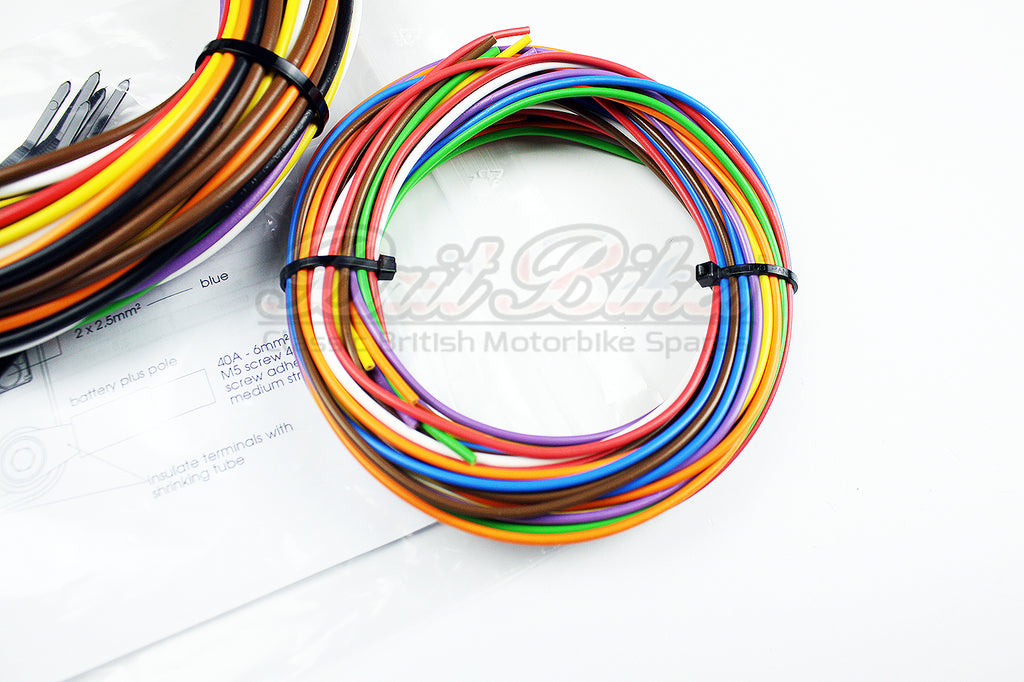MOTOGADGET M UNIT CABLE INSTALLATION KIT - CUSTOM MOTORBIKE WIRING HAR ...