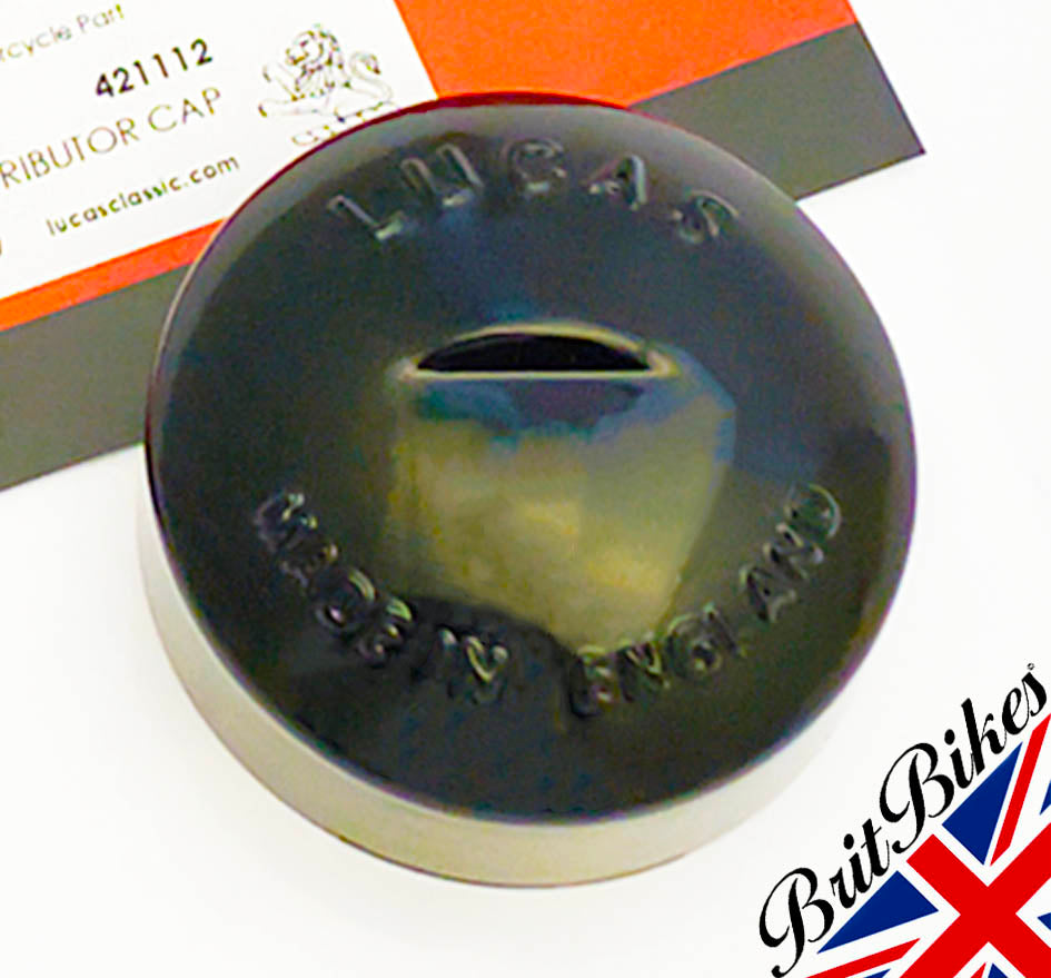 GENUINE LUCAS CLASSIC 15D1 DISTRIBUTOR CAP 421112 BSA C15 B40 TRIUMPH ...