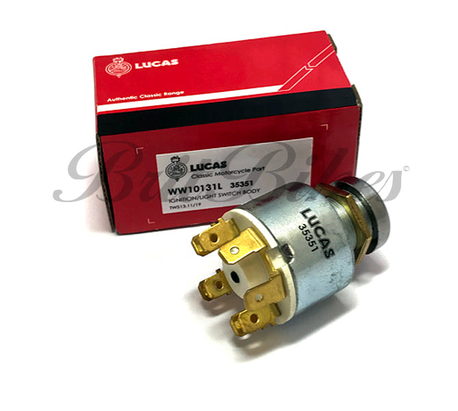 GENUINE LUCAS 35351 IGNITION LIGHTING SWITCH COMPLETE - BSA NORTON TRI ...